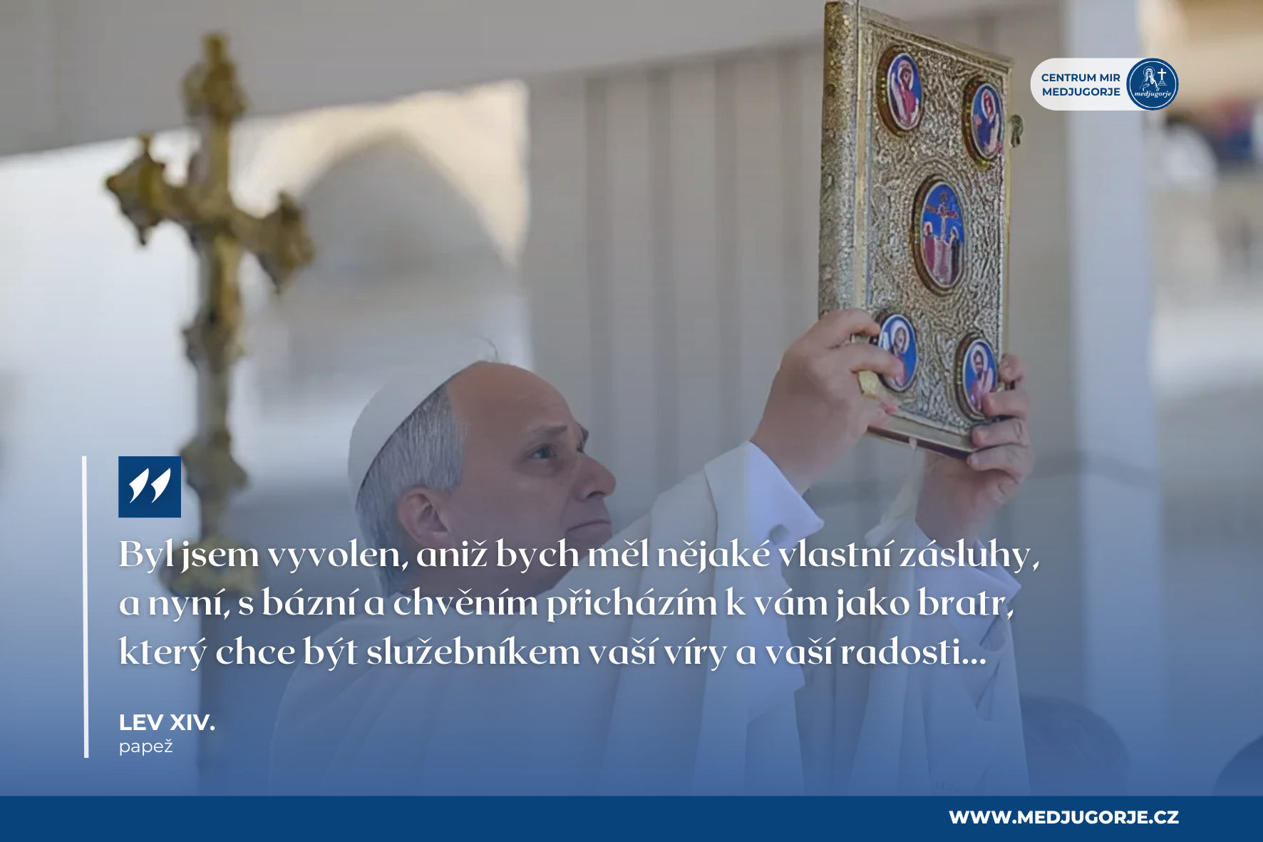 Papež Lev XIV. při inaugurační mši: Přicházím k vám jako bratr, který ...
